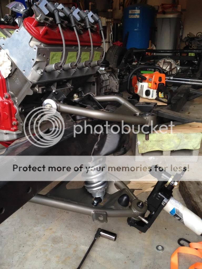 Heidts arms + Williams Spindles = I'm doing something wrong | Chevy Tri ...