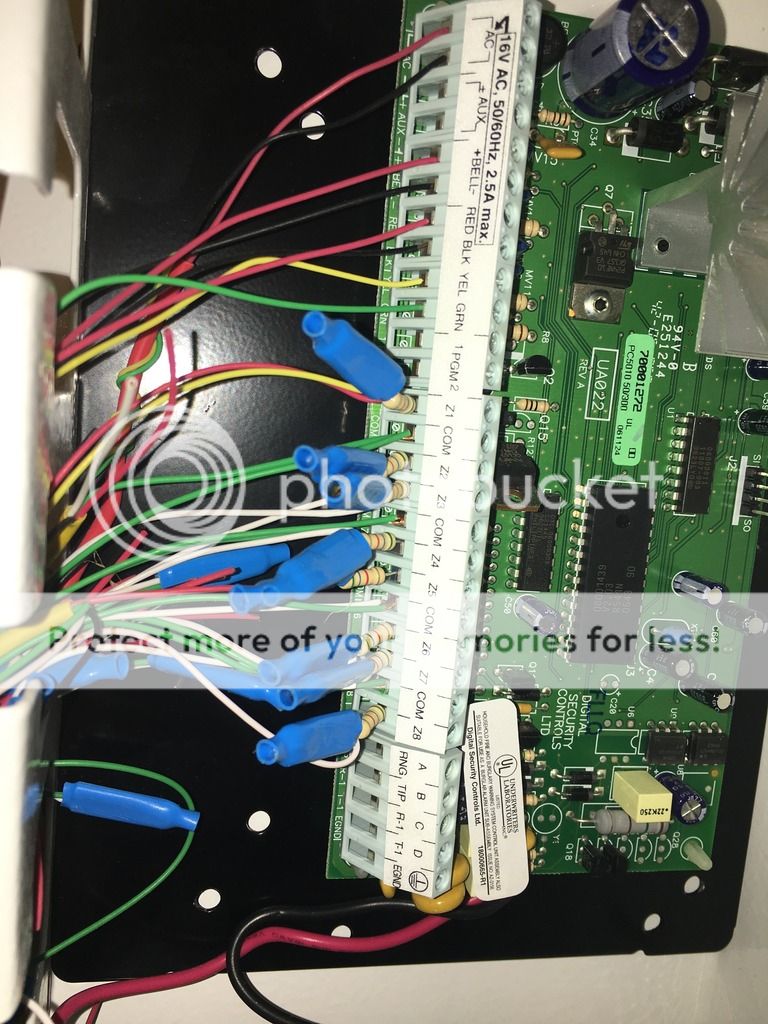 Adding an additional siren to DSC Power PC5010 - DoItYourself.com ...